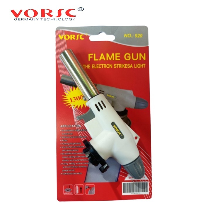 VORSC Flame Gun Butane Torch Electron Strike Heavy duty | Shopee ...