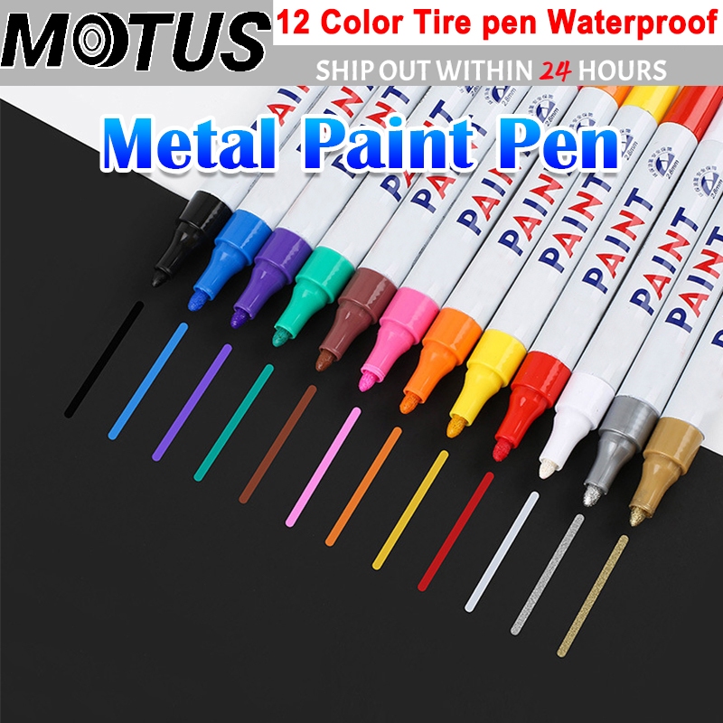 Motorcycle Original Waterproof Rubber Permanent Paint Marker Pen Car ...