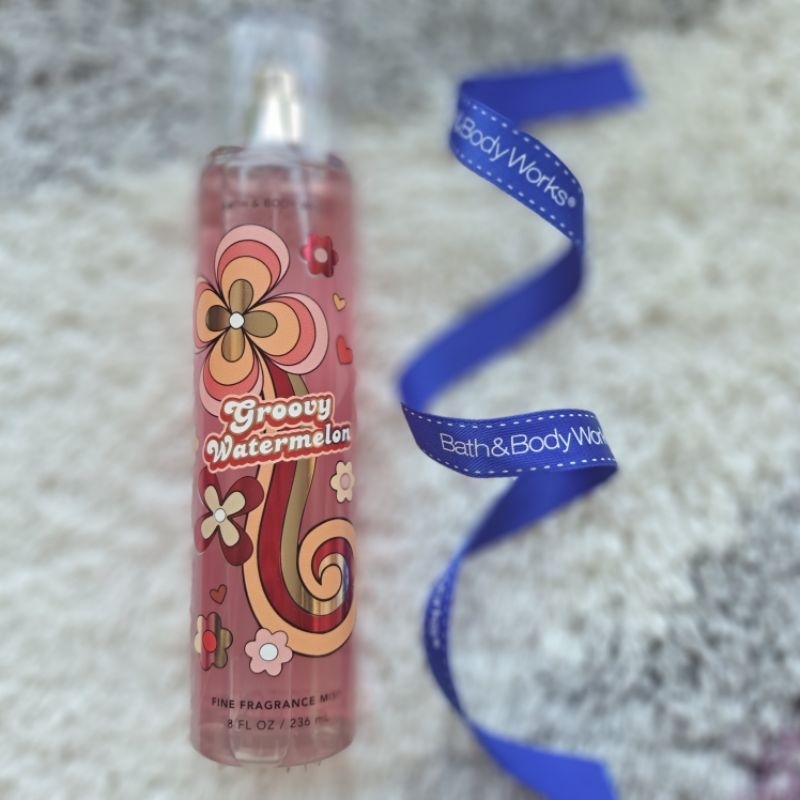Original Bath and Body Works USA Groovy Watermelon Fine Fragrance Mist ...