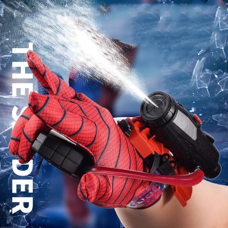 Spider Wrist Launcher Spider Man Wrist Water Gun Summer Outdoor Toy Gun ...