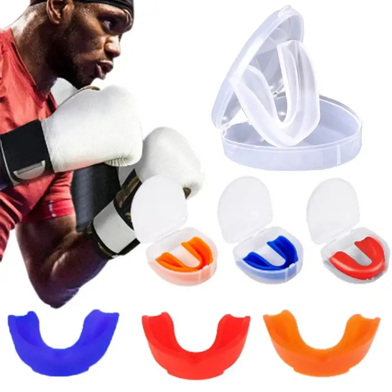 Sport Mouth Guard EVA Teeth Protect for Boxing Football Basketball ...