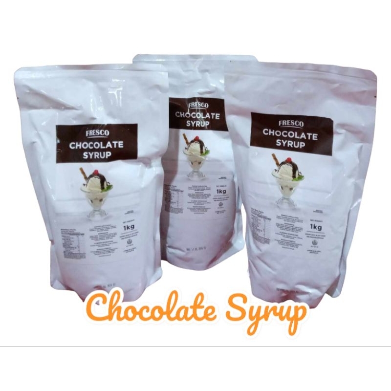 1kg FRESCO CHOCOLATE SYRUP | Shopee Philippines