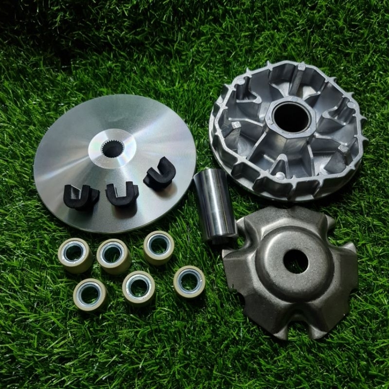 Honda Click V1 Stock pulley n drive face, bushing, bola, backplate n ...