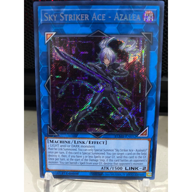Sky Striker Ace - Azalea - BLMR-EN052 - Secret Rare 1st Edition | Shopee Philippines