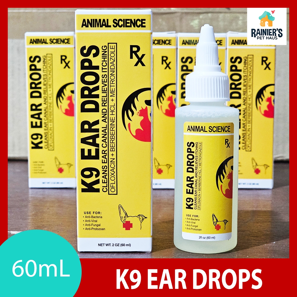 Animal Science K9 EAR DROPS 60mL (2 OZ) | Shopee Philippines