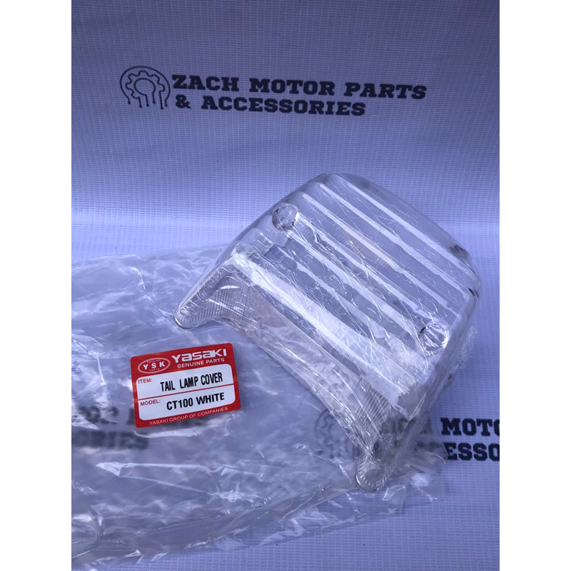 TAIL LIGHT LENS ONLY CT100/CT125 CLEAR YSK BRAND | Shopee Philippines