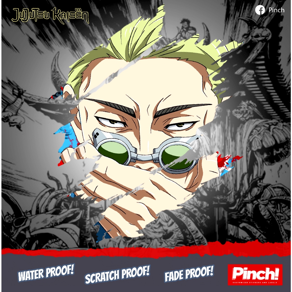 Pinch - JJK Jujutsu Kaisen Grunge Cut - Kento Nanami | Shopee Philippines