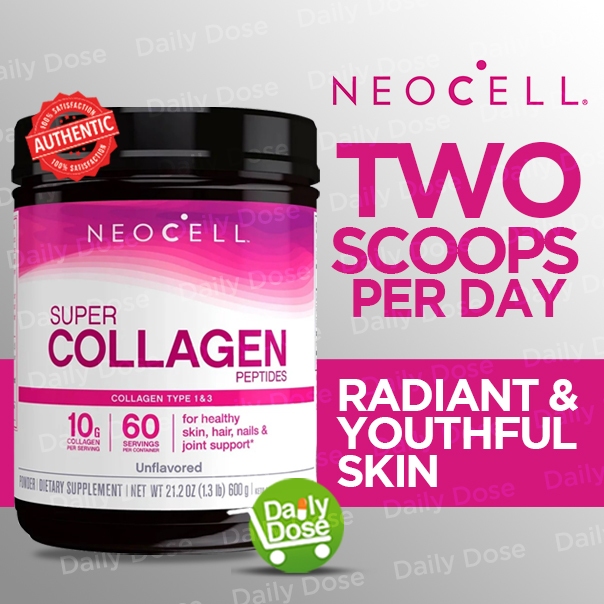 NEOCELL SUPER COLLAGEN PEPTIDES POWDER 600g | Shopee Philippines