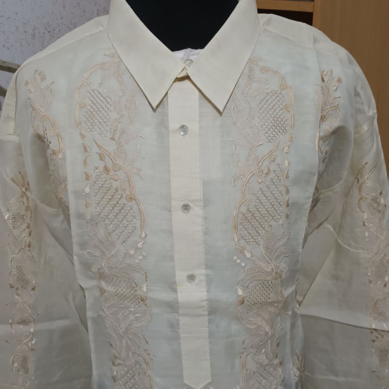 Men's Barong Full Embro Design | Shopee Philippines