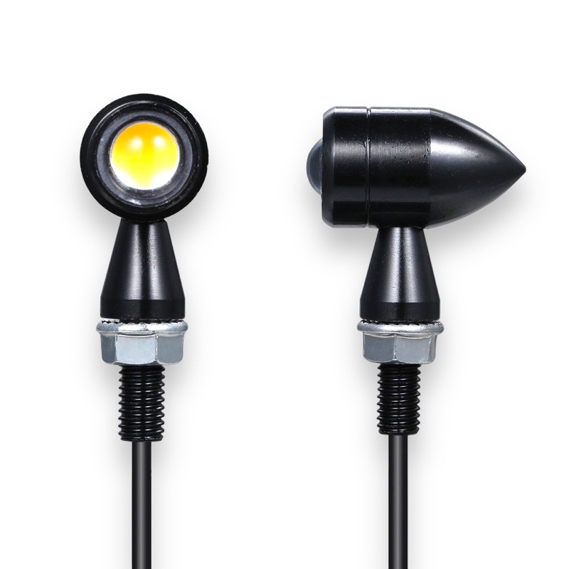 Mini Vintage LED Turn Signals Blinker Light Indicator waterproof light ...