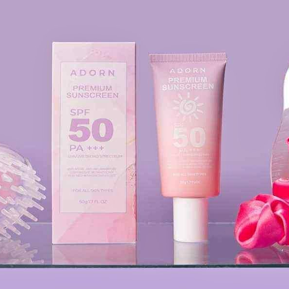 ADORN Premium Sunscreen 50g by Camille Trinidad | Shopee Philippines