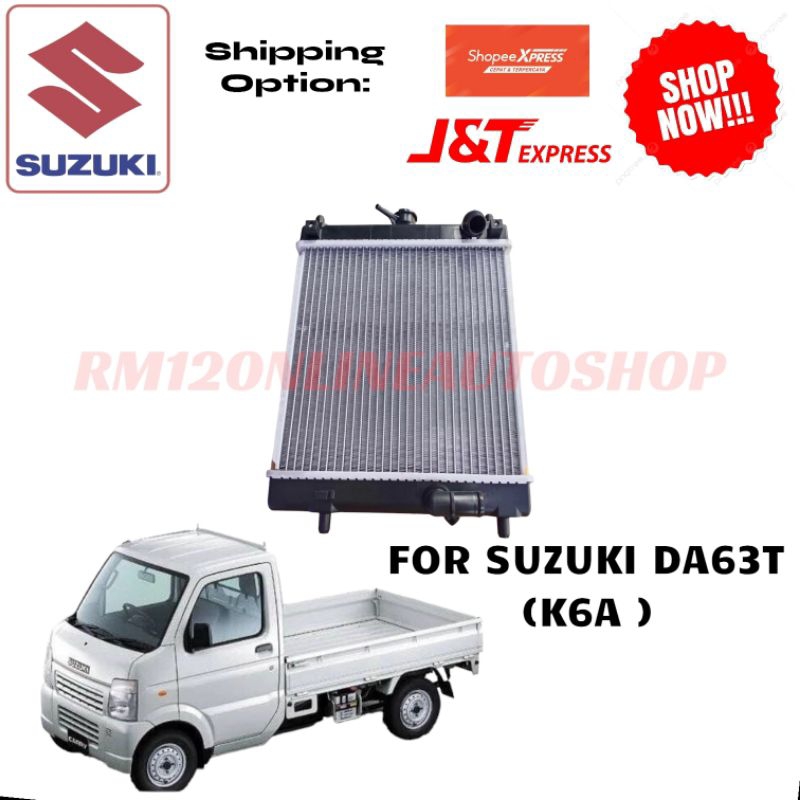 RADIATOR SUZUKI DA63T PICK UP MANUAL TRANSMISSION BRANDNEW | Shopee ...