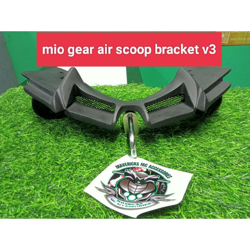 MIO GEAR/GEAR S Air scoop bracket v2,v3 | Shopee Philippines