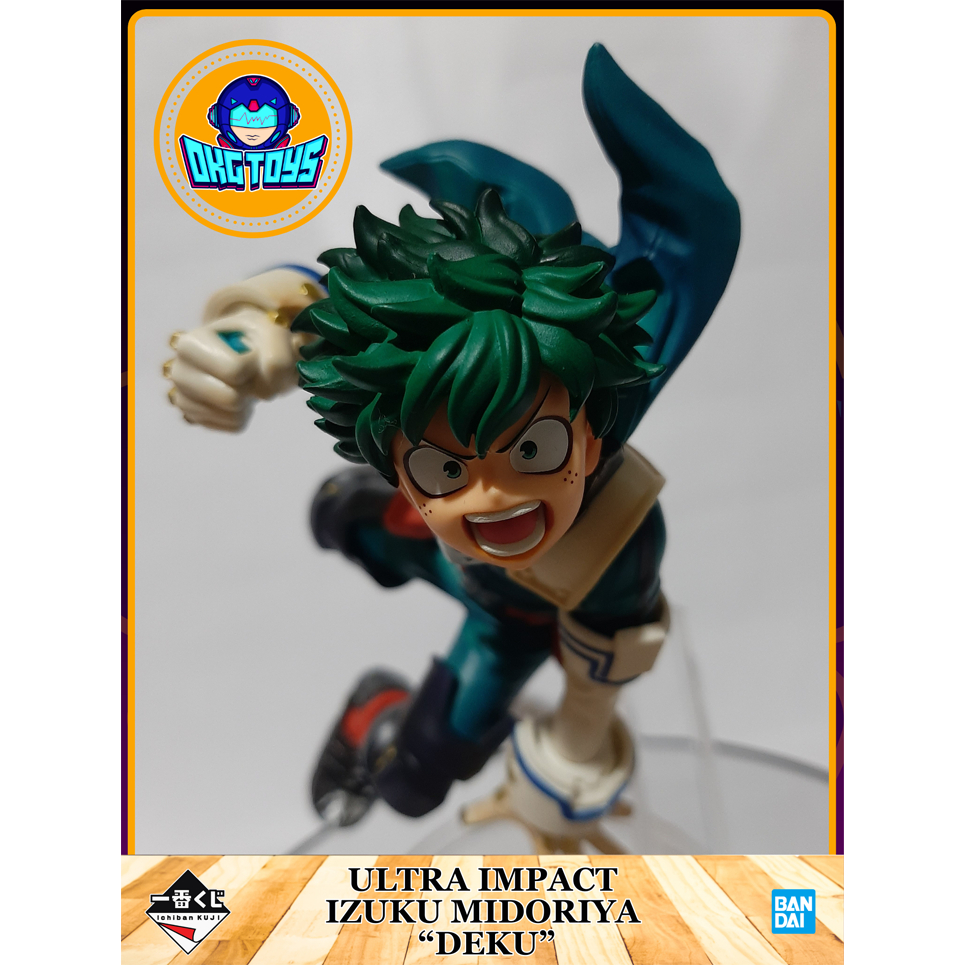 ICHIBAN KUJI ULTRA IMPACT IZUKU MIDORIYA "DEKU" FIGURE BANDAI AUTHENTIC ...