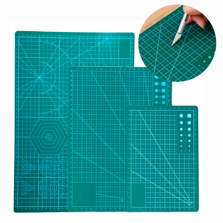 PVC Cutting Mat (A3/A4) 3MM Size Self-Healing Double-Sided Cutting ...