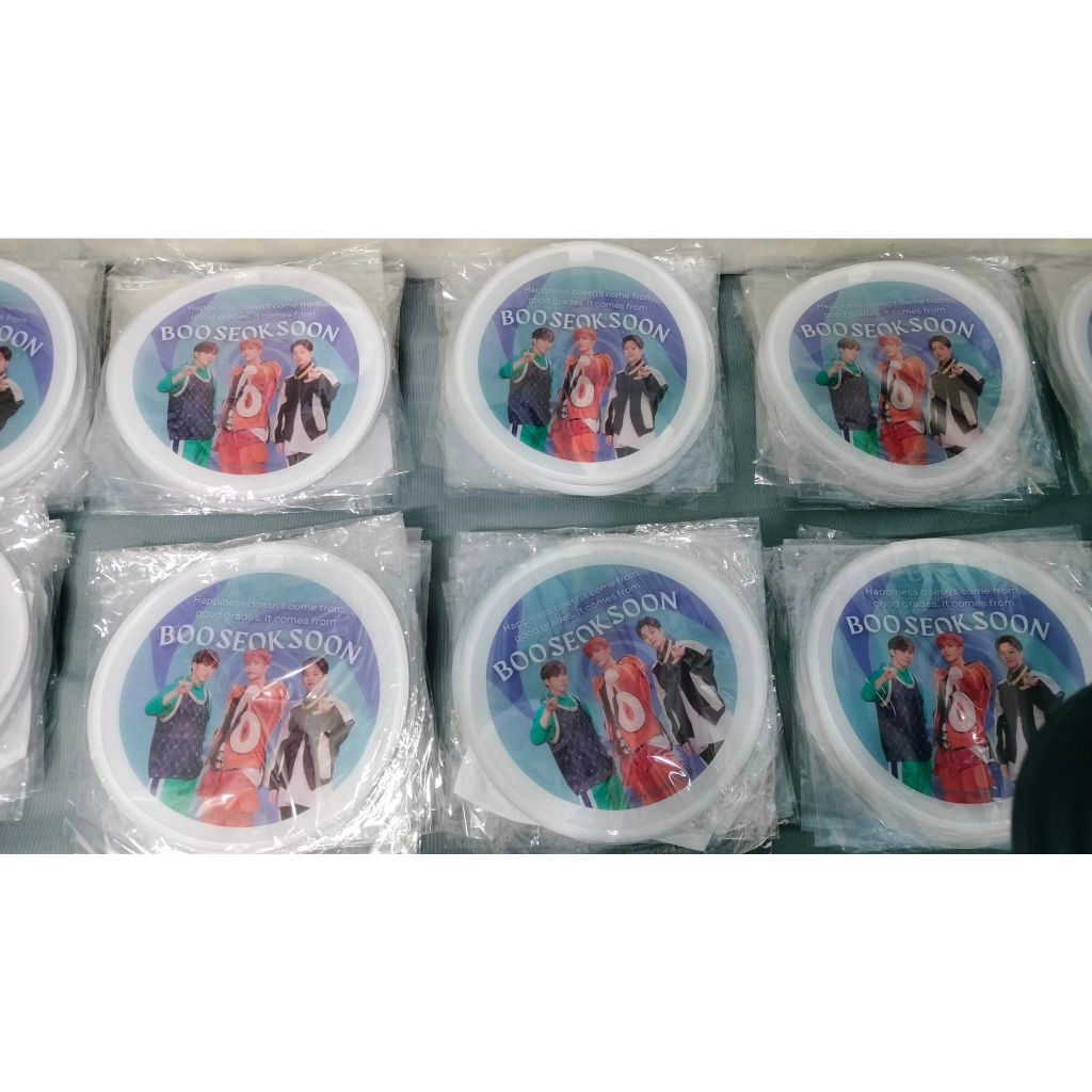 Sublimation round fan printable/collapsible fan/personalized fan ...