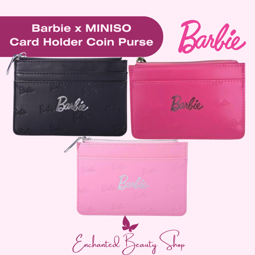 Barbie x MINISO Card Holder Coin Purse Small Wallet | Shopee Philippines