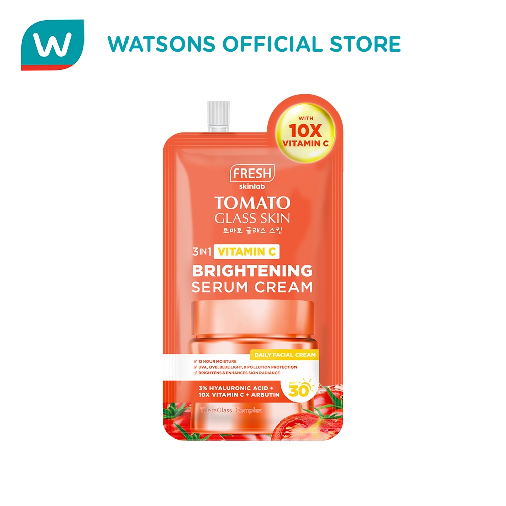 FRESH Skinlab Tomato Glass Skin 3 in 1 Vitamin C Brightening Serum ...