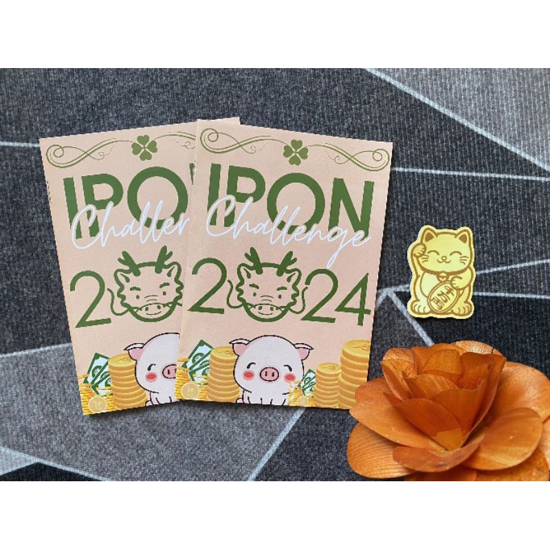 Ipon Challenge 2024 | Mini Booklet | A6 size Booklet | Shopee Philippines