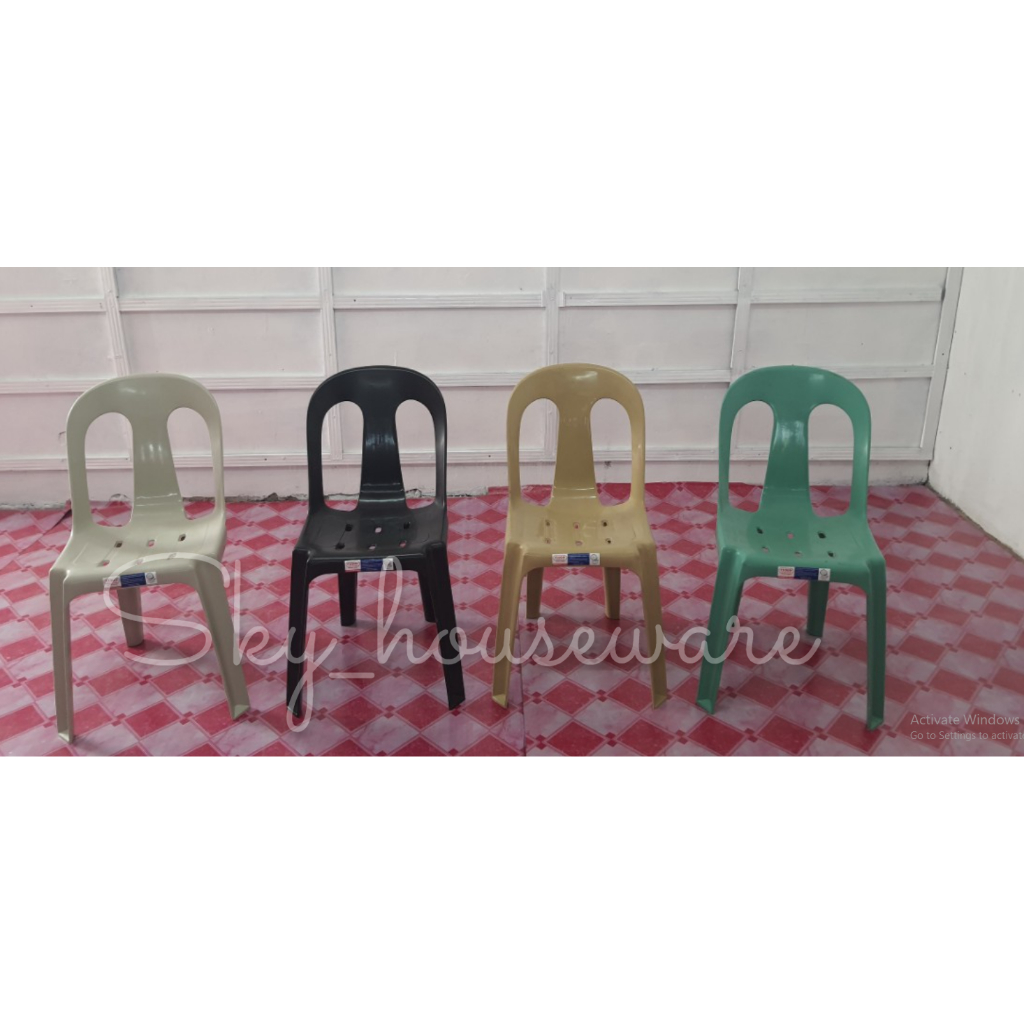 FUSON MONOBLOC Chair #867/UPUAN (3PCS. MAXIMUM/ORDER) | Shopee Philippines