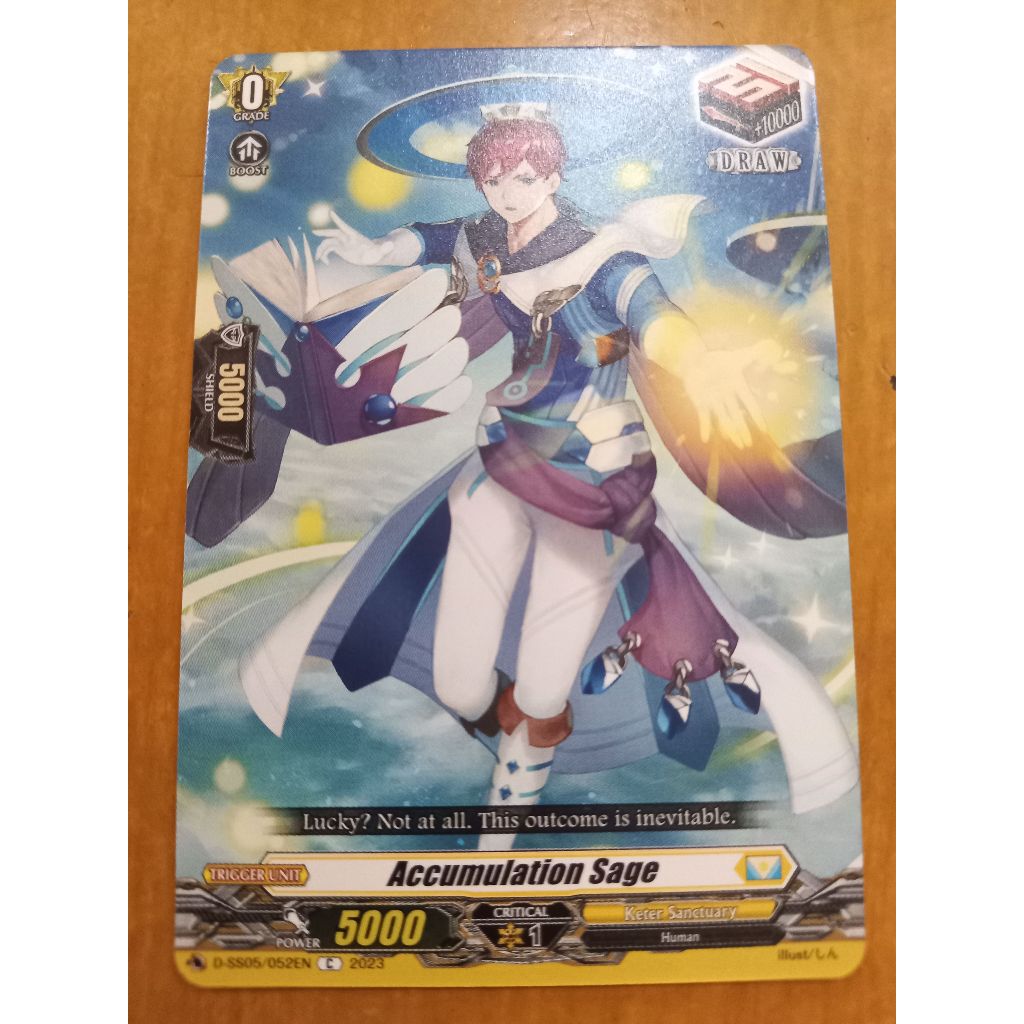 CFV Accumulation Sage Draw Keter Sanctuary D-SS05 Cardfight Vanguard ...