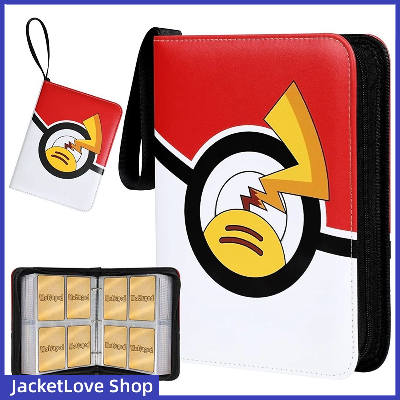 Pokémon Card Album Pokémon Game Card Book Pokémon 4 Grid loose-leaf ...