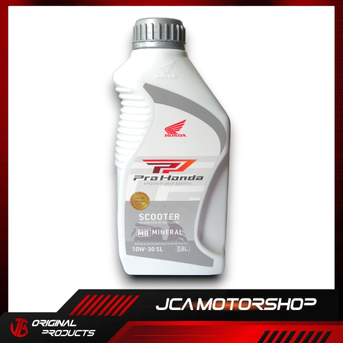 ORIGINAL PRO HONDA ENGINE OIL 4T SCOOTER MINERAL 10W-30 SL 800ML ...