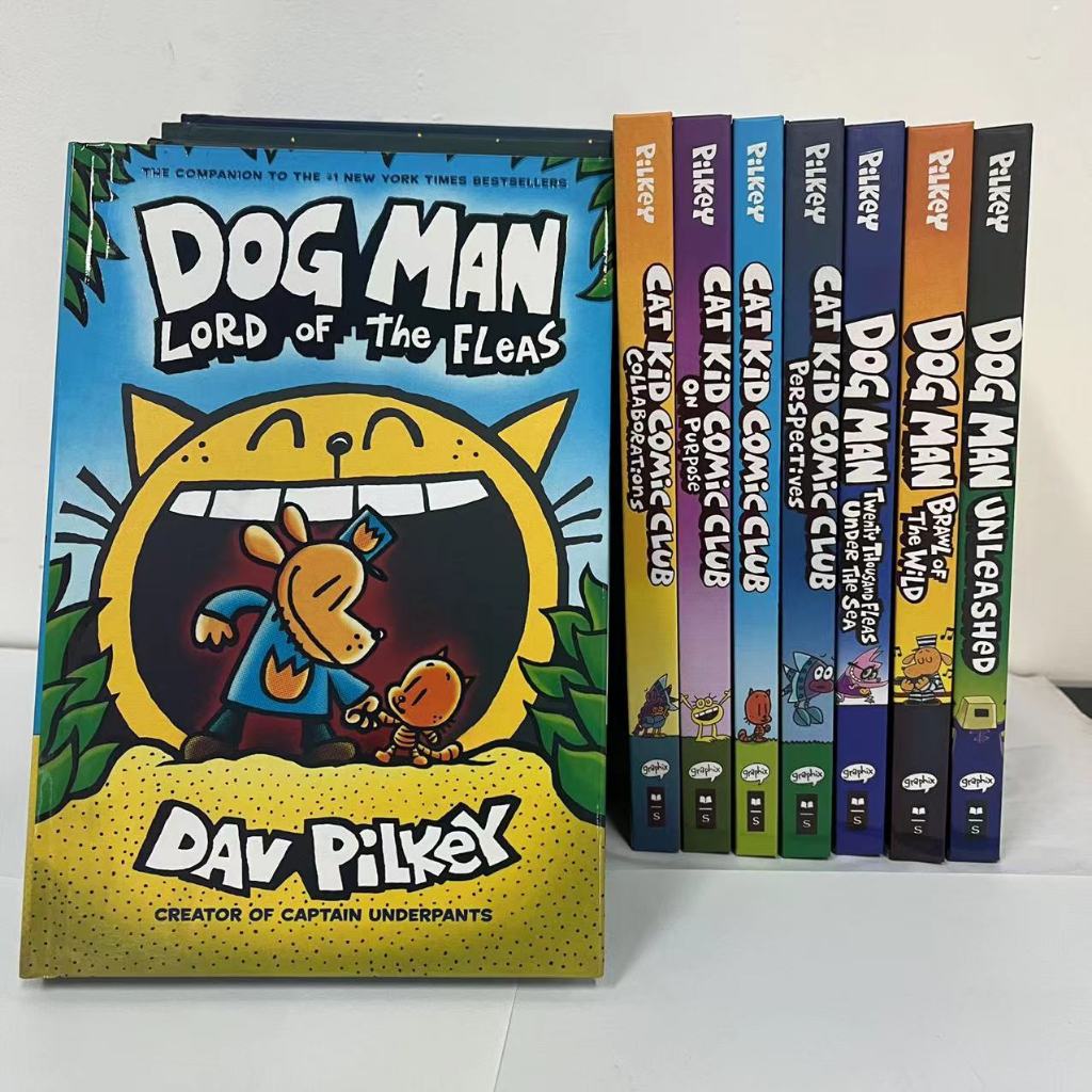17Books/Set The Adventures of Dog Man The Epic Collection Humor Novel ...