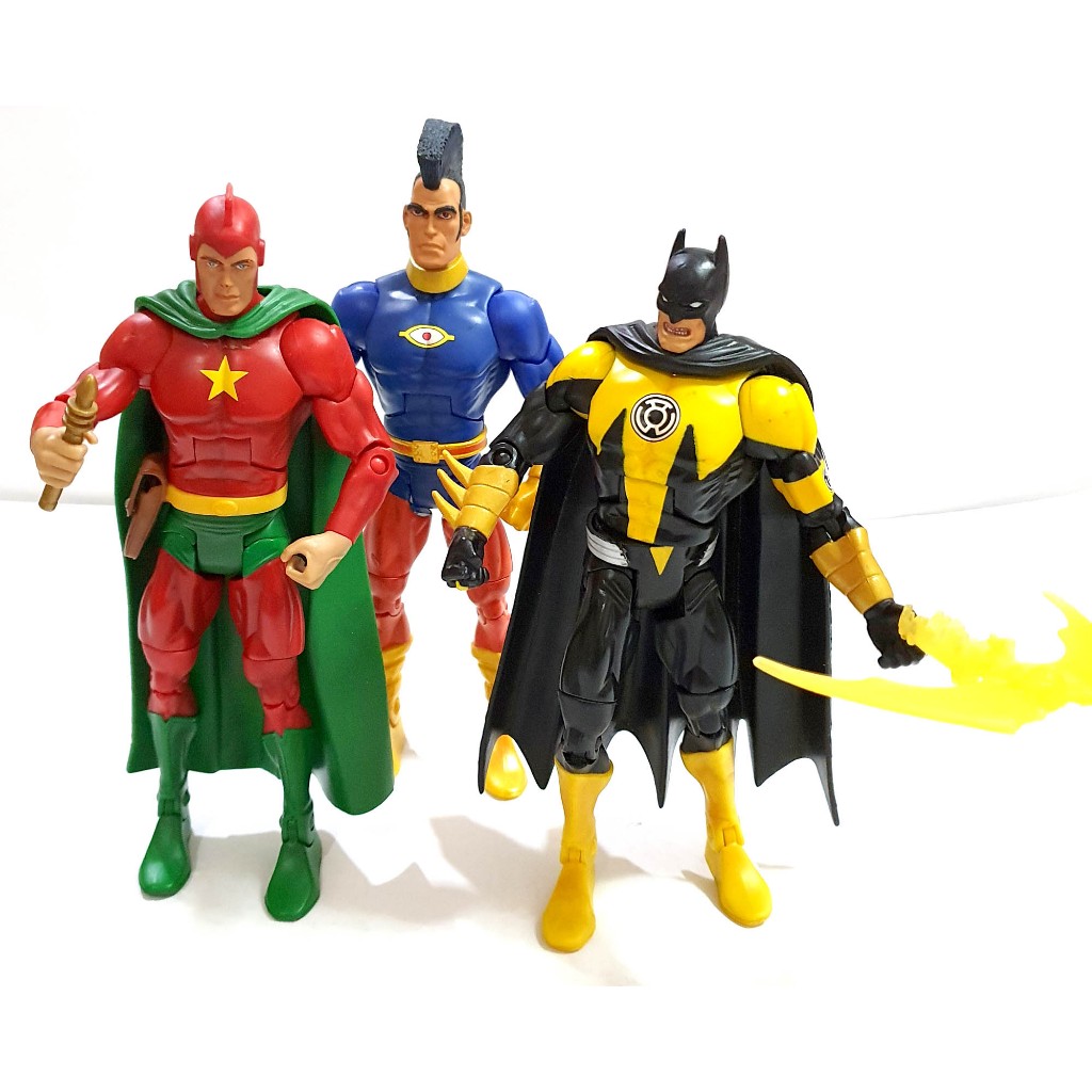 DC Universe Starman Omac Sinestro Corps Batman Loose Collectible Figure ...