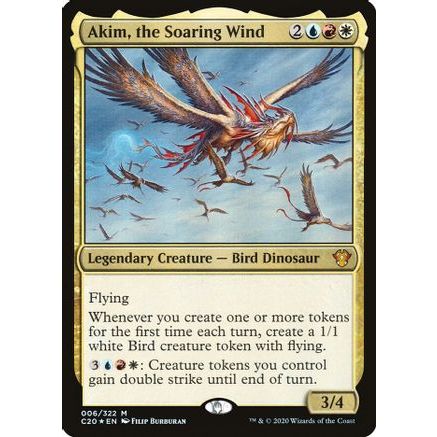 Akim, the Soaring Wind - Commander 2020 (C20) MTG | Shopee Philippines
