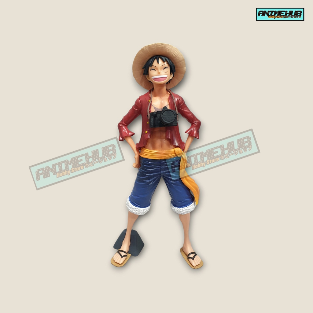 One Piece Luffy Grandista w/Camera Banpresto Knock Off | Shopee Philippines