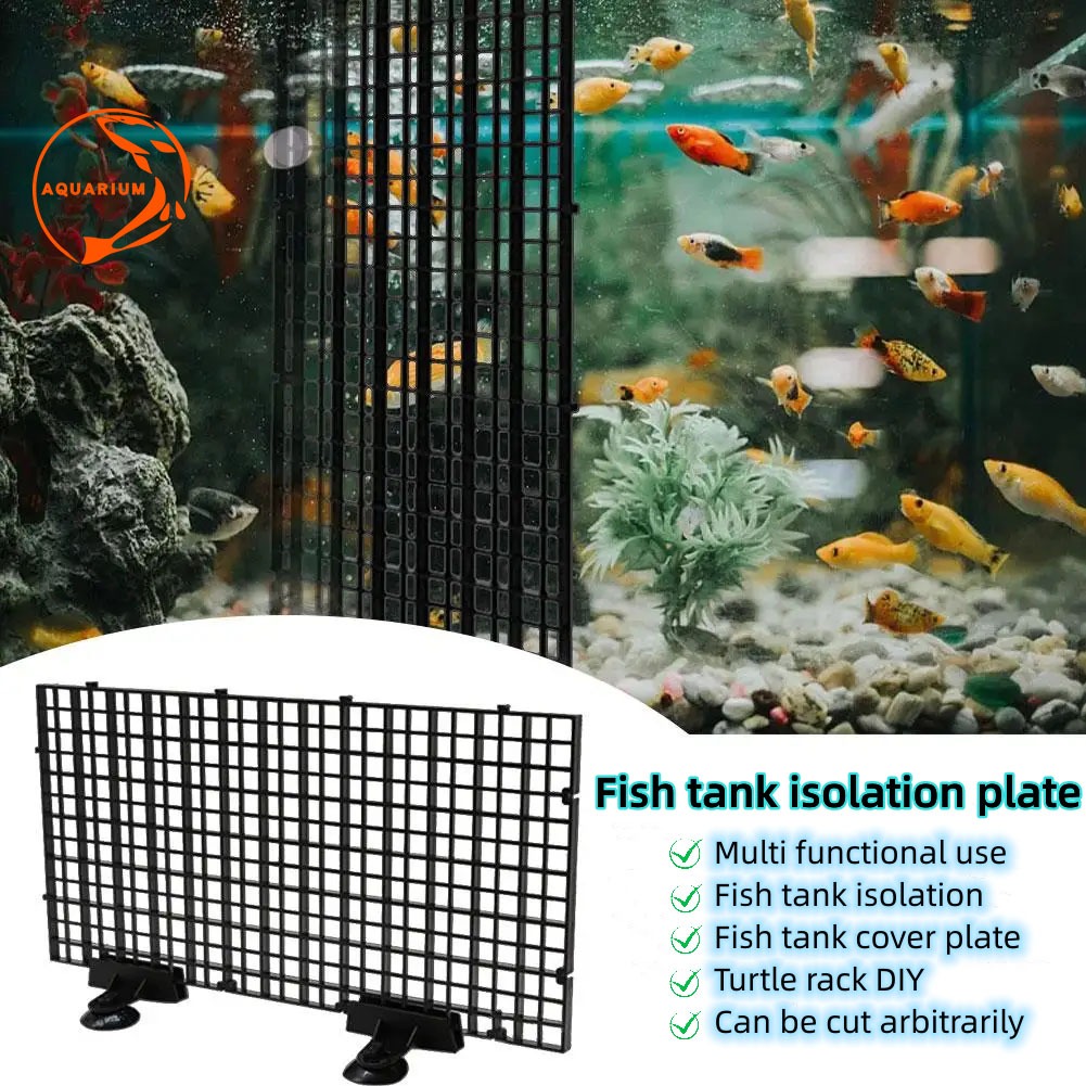 Aquarium Grid Divider Tray I Coral Rack | Plastic Divider fish tank ...