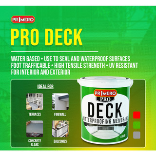 PRIMERO PRO DECK WATERPROOFING MEMBRANE - 25KG | Shopee Philippines