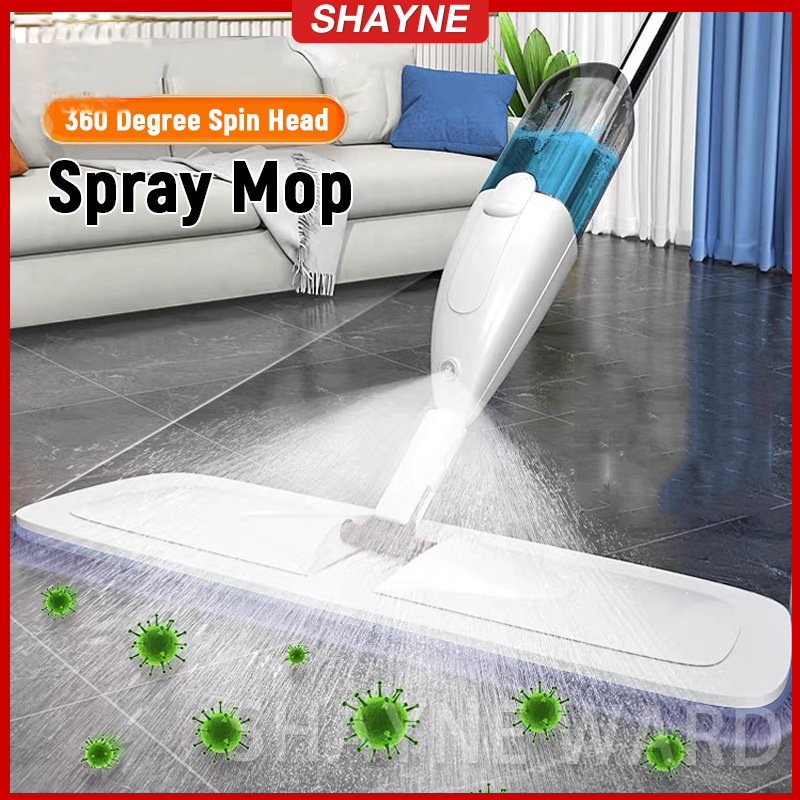 Spray Mop Floor Mop 360 Degrees Mop With Spinner Head Flat Floor ...
