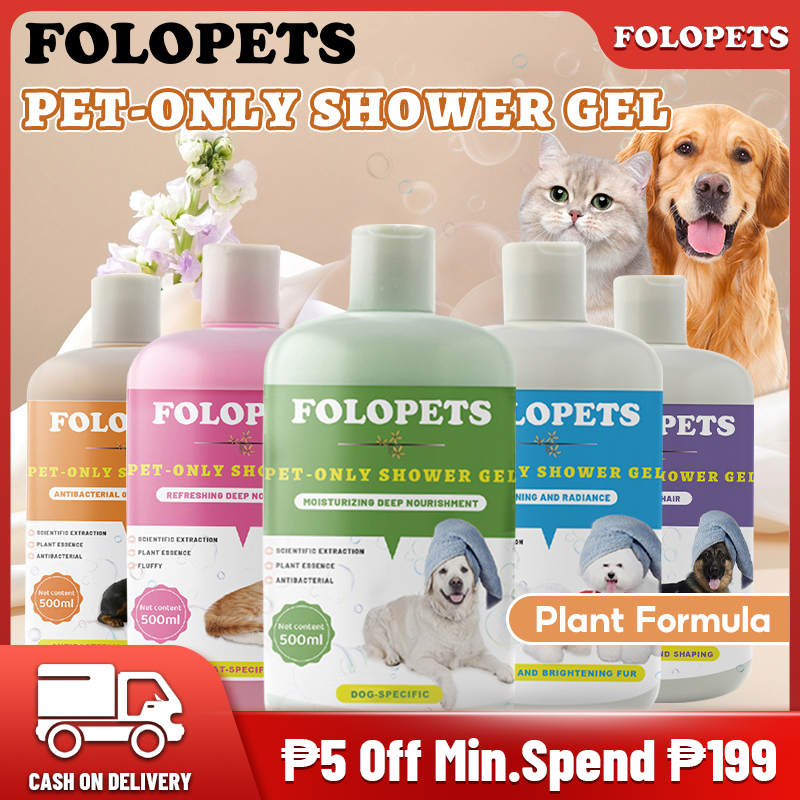 FOLOPETS 500ML Pet Shampoo With Conditioner Anti Tick and Flea Dog Cat ...