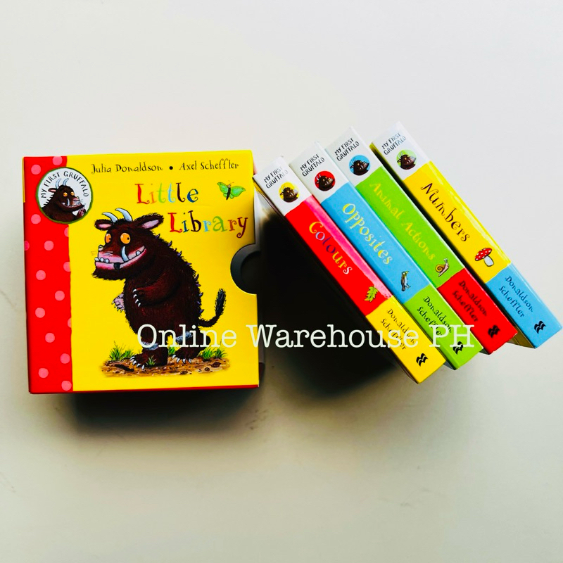MY FIRST GRUFFALO Little Library (Set of 4 Mini Board Books) | Shopee Philippines