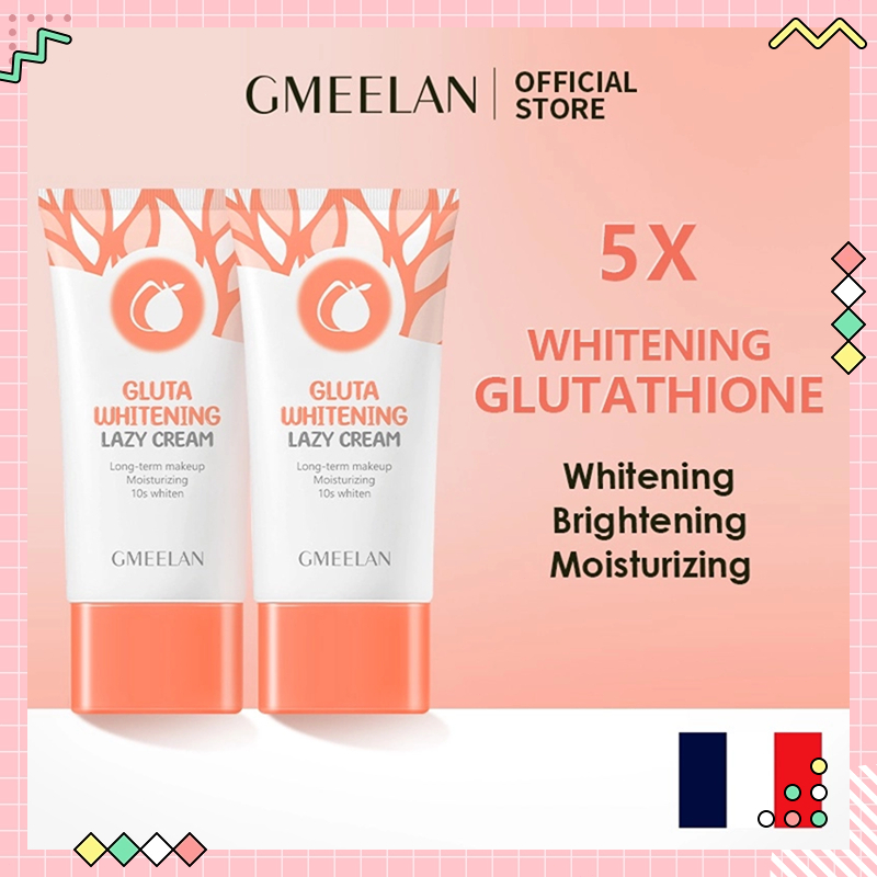 Buy 1 Take 1 Gmeelan Gluta Whitening Lazy Cream / BB Face Cream Beauty ...