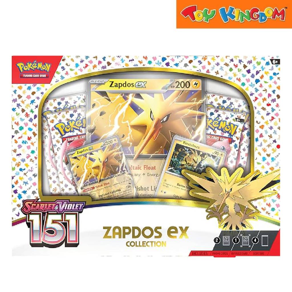 Pokemon Trading Card Game Scarlet & Violet 151 Zapdos Ex Collection ...