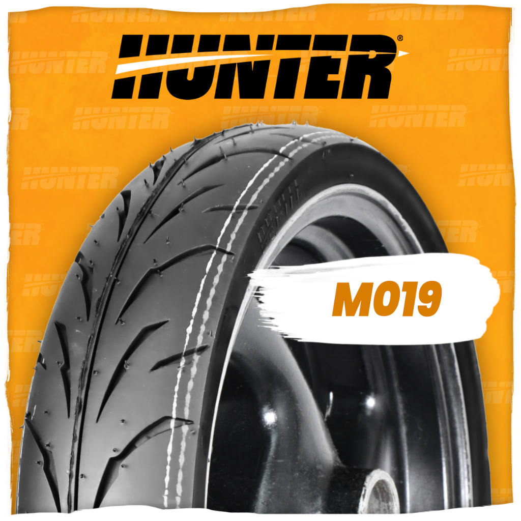 70/90-17 TL Hunter M019 70/90 - 17 Tubeless Motorcycle Tires | Shopee ...