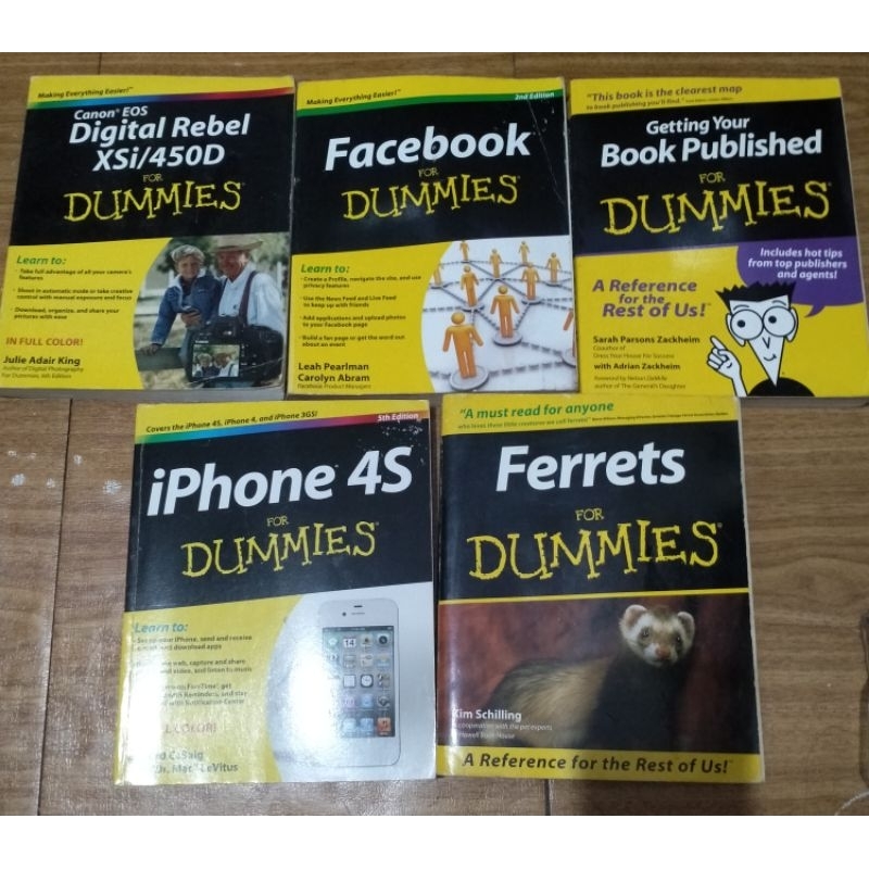 Preloved,Dummies Books | Shopee Philippines