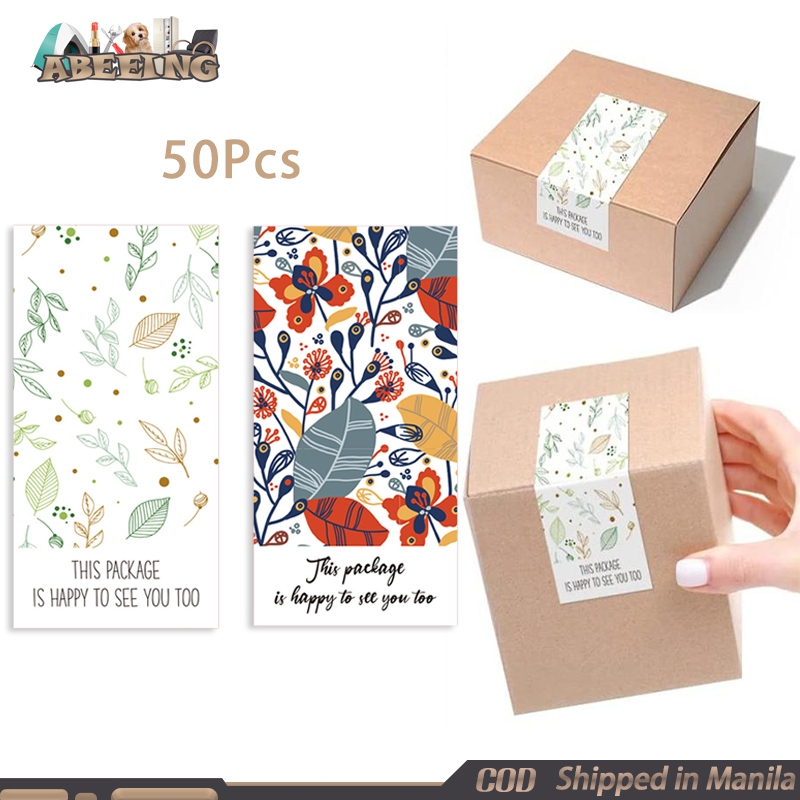 Customer Appreciation Packaging Sticker for Corrugated Box Gift Package ...