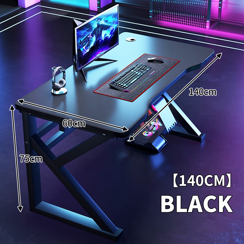 Game desk Computer desk Desk Modern desk Study desk 100/120/140cm ...