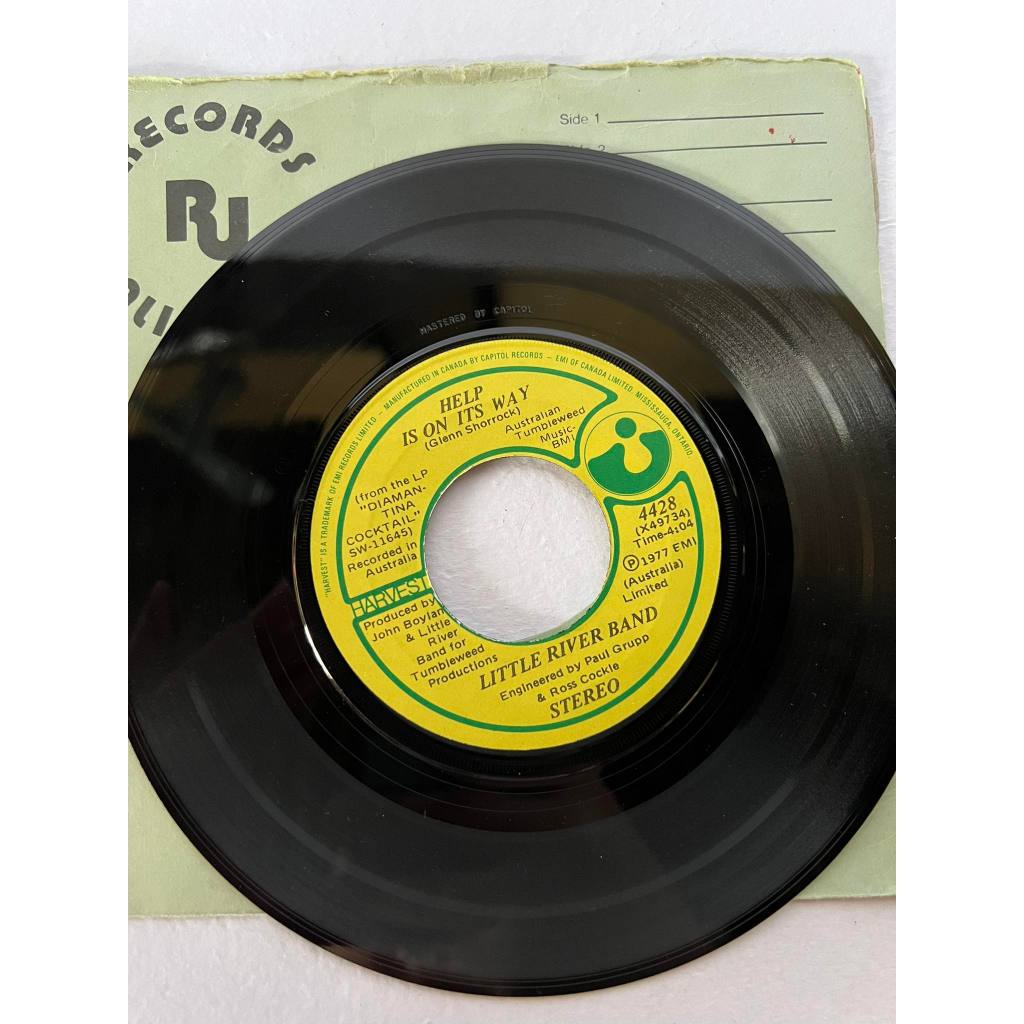 Little River Band - The Inner Light/Help Is On It's Way Vintage 45rpm ...