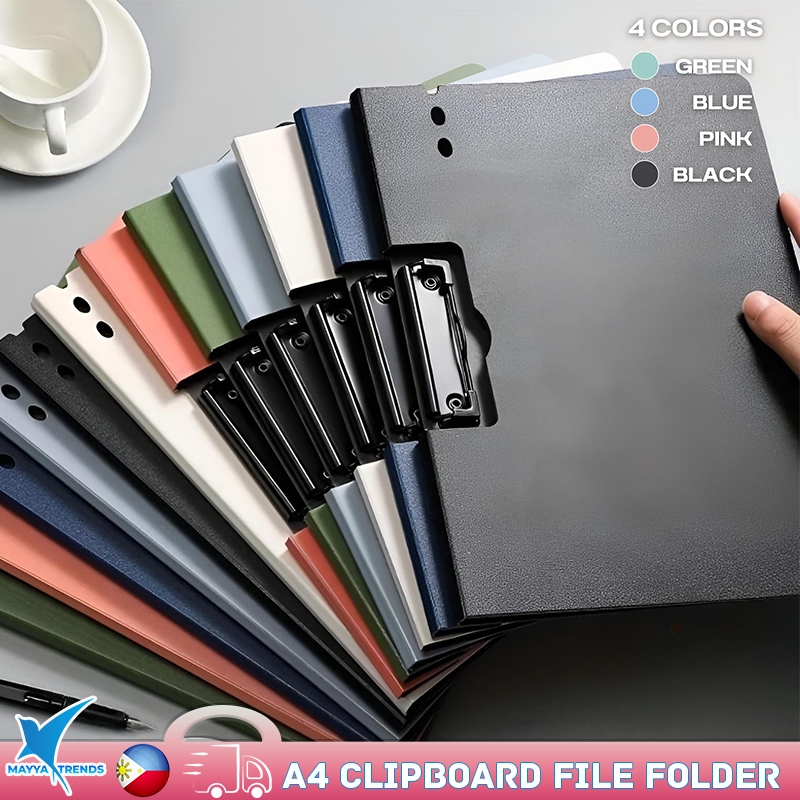 A4 Folder Nurse Business Teacher Foldable Pocket Size Plastic Metal ...