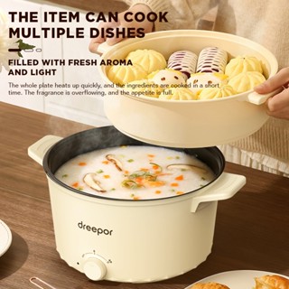 Dreepor Multi Electric Cooker Rice Cooker Hot pot Cooker Non Stick Pan ...
