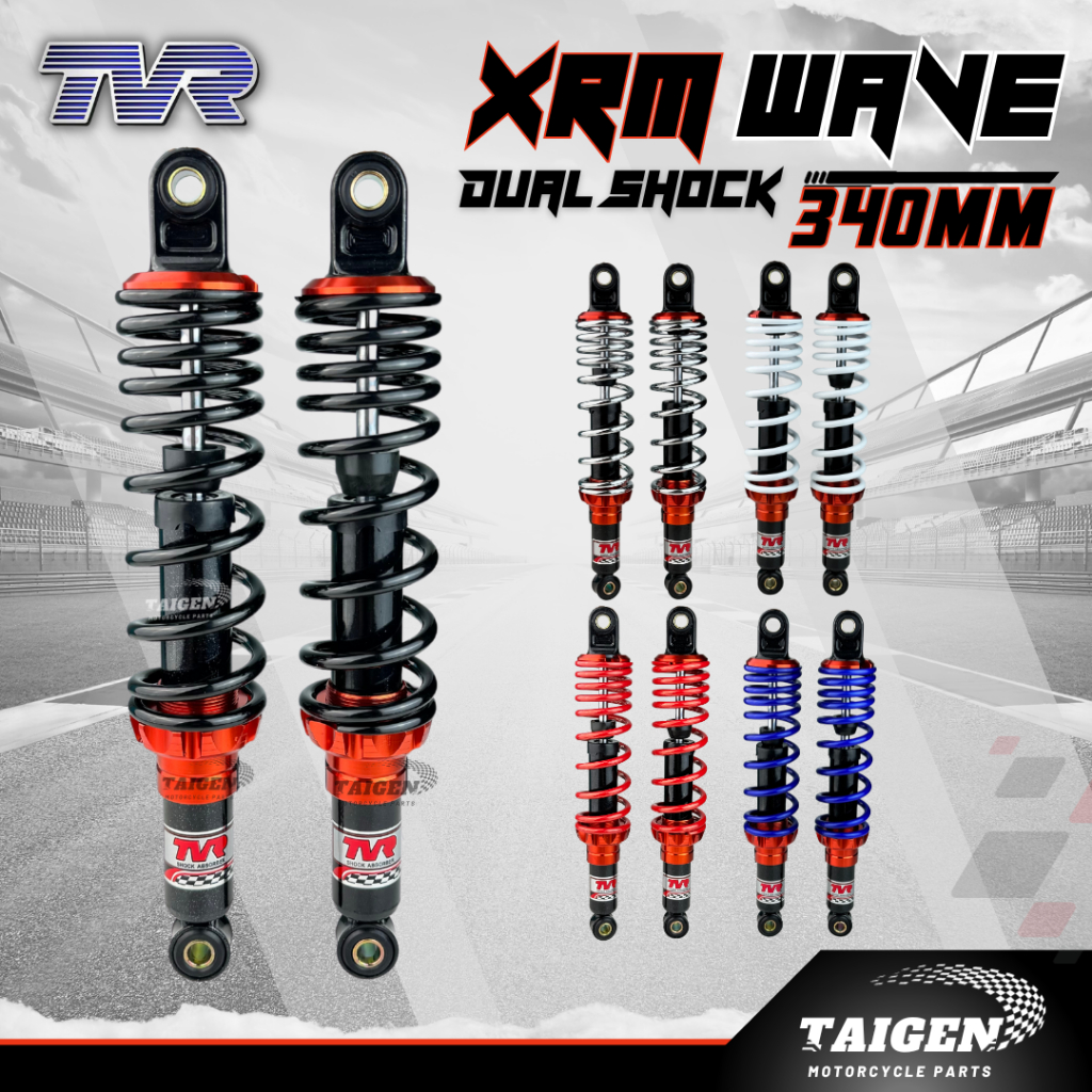 8937 TVR 340mm Xrm/Wave/Raider J110/Smash/Shogun/SYM Bonus Dual Rear ...