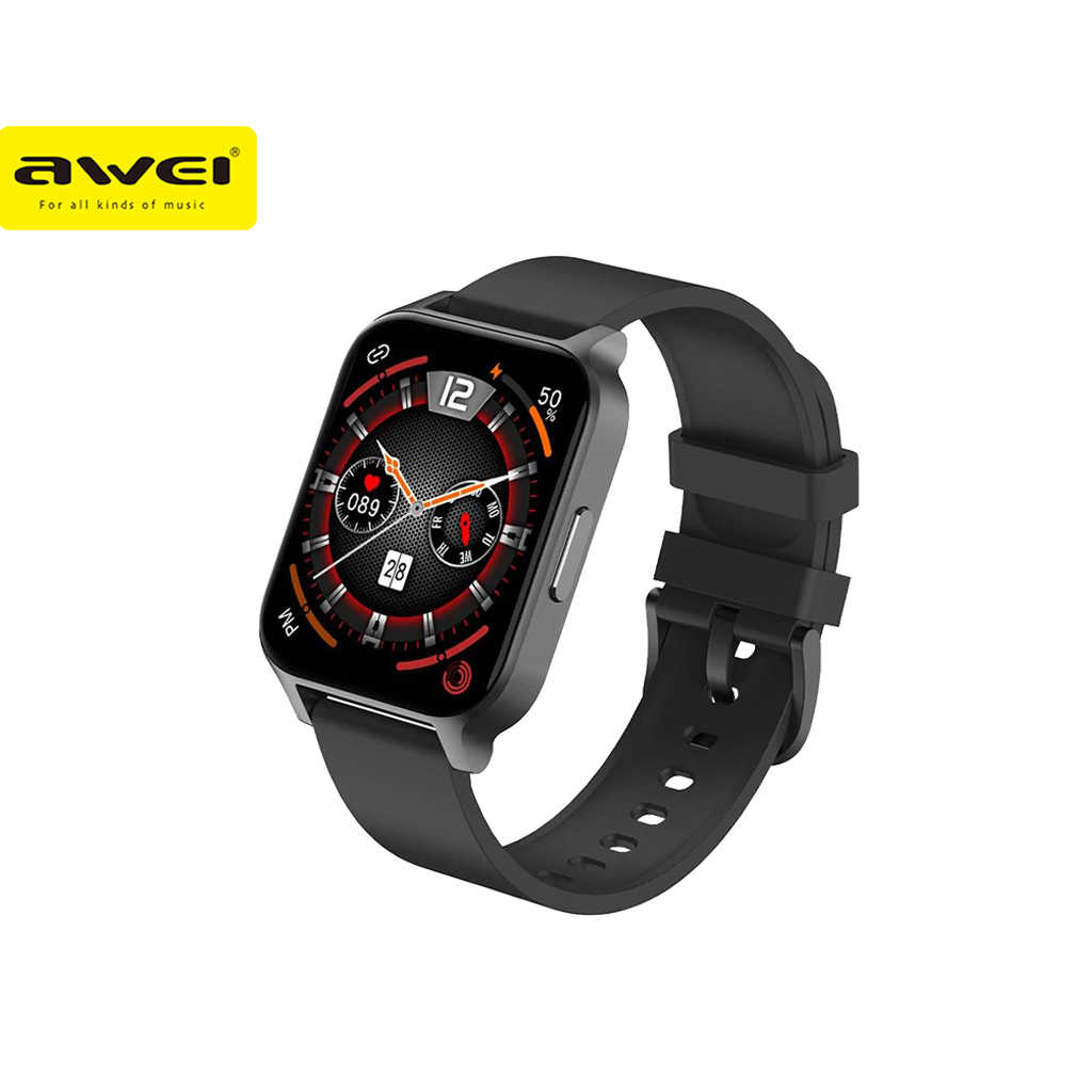 Awei H8 Heart Rate Sports Smart Wristband Touch Screen Smartwatch Multi ...