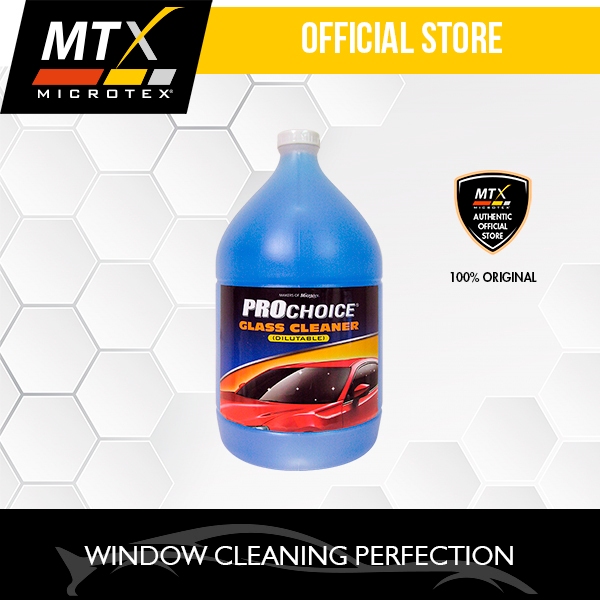Microtex Prochoice Glass Cleaner 1Gal (Concentrated) (Dilutable, MTX ...