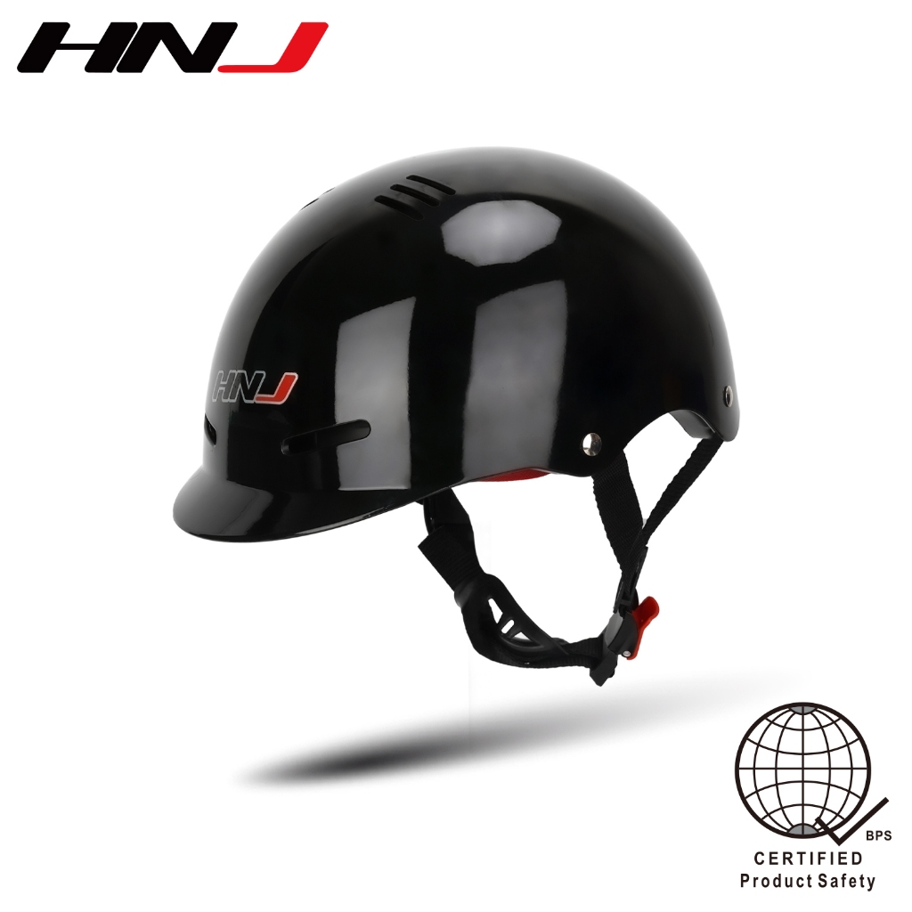 HNJ Mob-8 Motorcycle Bike Nutshell Open Face Helmet | Shopee Philippines