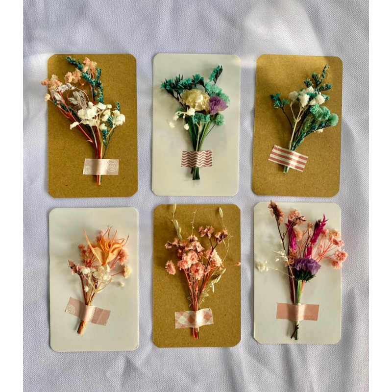 Dried flower greeting card | Shopee Philippines